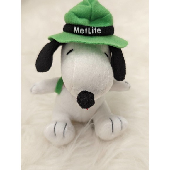 Peanuts | Toys | Metlife Snoopy Plush Stuffed Animal 26 Camper Red ...